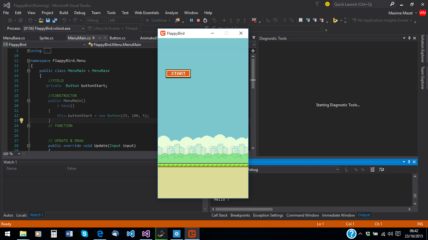 [Résolu] [C#] Bug avec MonoGame - page 1 - OpenClassrooms